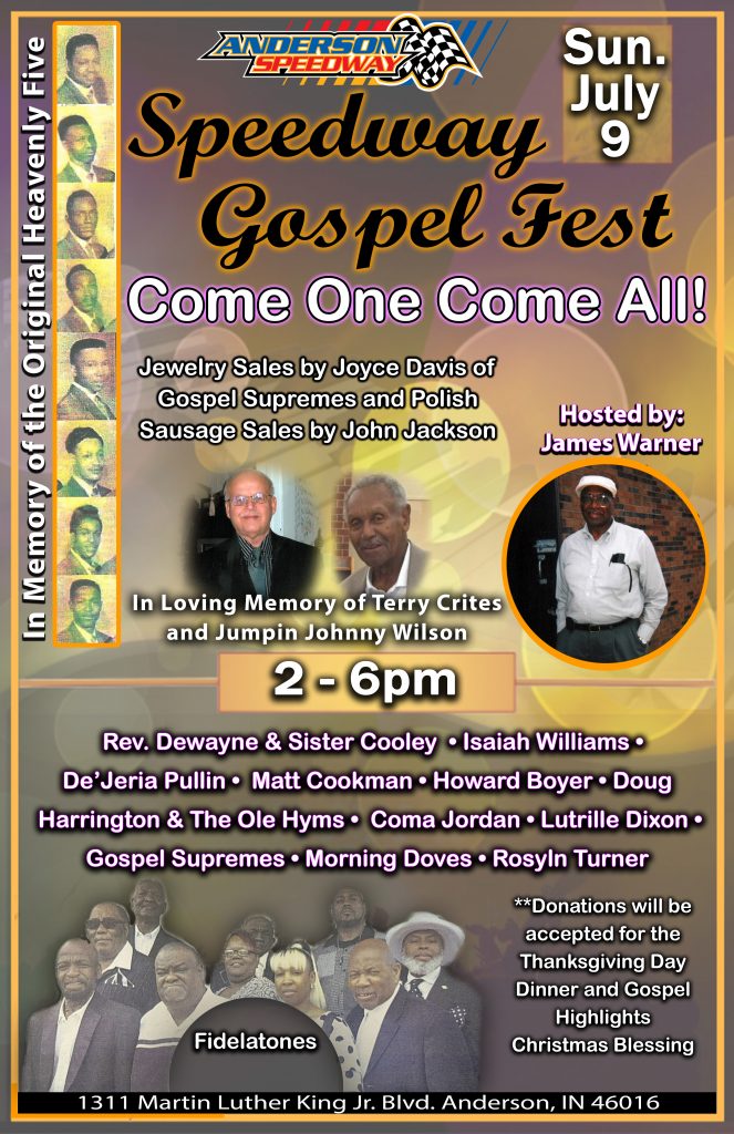 Speedway Gospel Fest - Anderson, Indiana Speedway